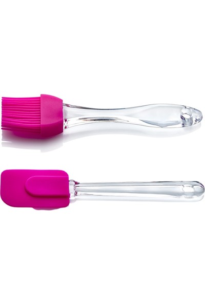 Eflatun Concept Slikon Spatula ve Slikon Uçlu Yumurta Fırçası Eflatun Concept Slikon Spatula ve Slikon Uçlu Yumurta Fırçası