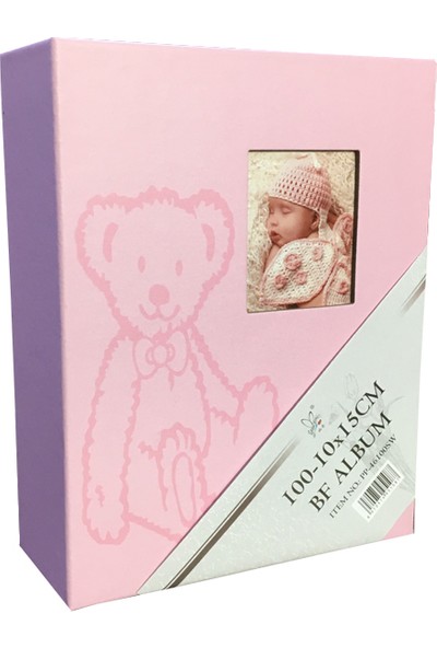 Bf Albüm Bebek Albümü 10X15CM 100'LÜK Fotoğraf Albümü Bf Albüm Bebek Albümü 10X15CM 100'LÜK Fotoğraf Albümü
