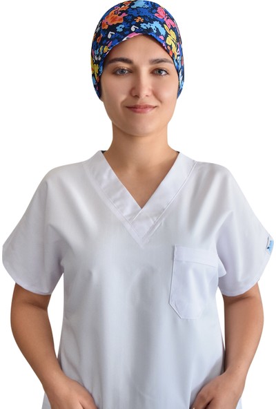 Nur Ortopedi Butterfly Doktor Hemşire Hastane Aşçı Cerrahi Bonesi Nur Ortopedi Butterfly Doktor Hemşire Hastane Aşçı Cerrahi Bonesi