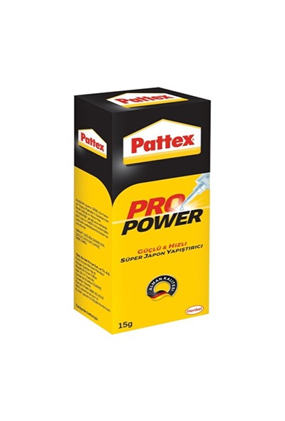 Henkel Pattex Pro Power Japon Yapıştırıcı 15 gr Henkel Pattex Pro Power Japon Yapıştırıcı 15 gr