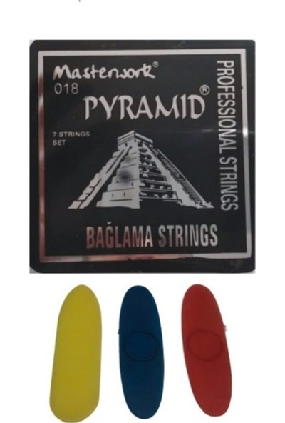 Pyramid 0.18 Kısa Sap Bağlama Teli Mızrap ( Tezene ) Hediye Pyramid 0.18 Kısa Sap Bağlama Teli Mızrap ( Tezene ) Hediye