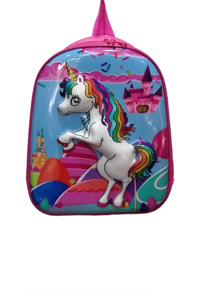 Unicorn Anaokulu Çantası Kreş Anasınıfı Çantası Oyun Çantası