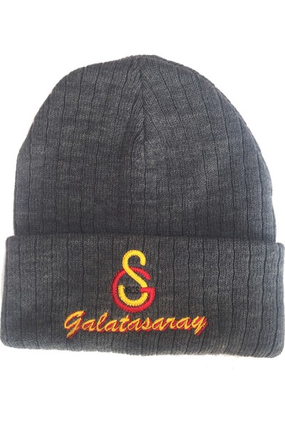 Galatasaray Lisanslı Unisex Akrilik Çit Kat Örme Bere