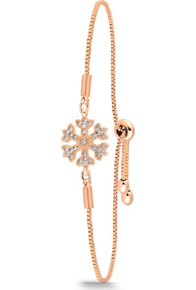 Duke Nickle Zirkon Taşlı Asansörlü Bileklik SSDBBL3036