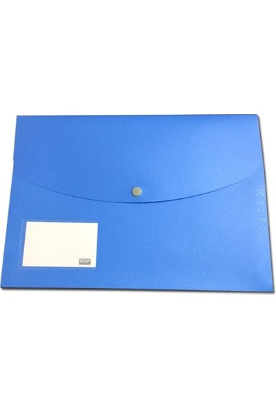 Kraf Körüklü Dosya 13 Cep Lastikli F4302 Mavi
