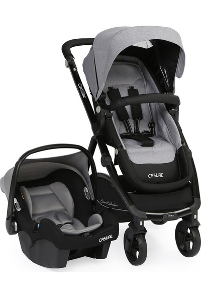 Casual Cadillac Pro Travel Sistem Bebek Arabası Gri