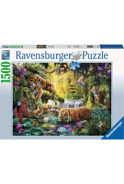 Ravensburger 1500 Parça Puzzle Tigers Ravensburger 1500 Parça Puzzle Tigers