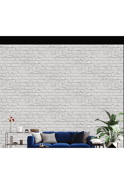 Wall212 Gri Taş Desen Duvar Kağıdı (5m²) Wall212 Gri Taş Desen Duvar Kağıdı (5m²)
