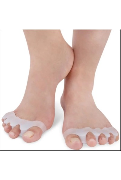 Tedarikçin Burada 5 Parmak Ayırıcı Silikon 1 Çift