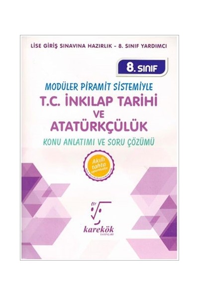 Karekök Yayınları 8.Sınıf Tc.İnkilap Tarihi Ve Atatürkçülük Konu Karekök Yayınları 8.Sınıf Tc.İnkilap Tarihi Ve Atatürkçülük Konu