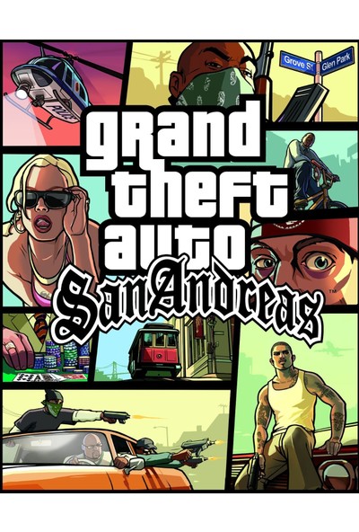 Grand Theft Auto: San Andreas - PC Dijital Oyun Grand Theft Auto: San Andreas - PC Dijital Oyun