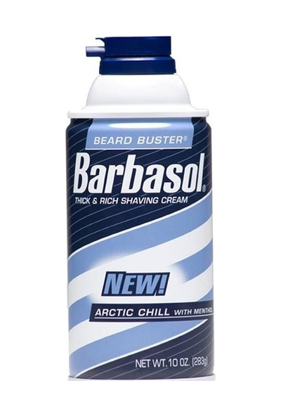 Barbasol Thick&Rich Shaving Cream Arctic Chill With Menthol Mentollü Traş Köpüğü 283 gr Barbasol Thick&Rich Shaving Cream Arctic Chill With Menthol Mentollü Traş Köpüğü 283 gr