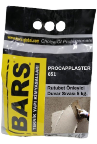 Bars Rutubet Önleyici Duvar Sıvası 5 Kg. Bars Rutubet Önleyici Duvar Sıvası 5 Kg.