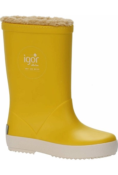 Igor W10207-003 Splash Nautıco Içi Kürklü Çocuk Yağmur Botu