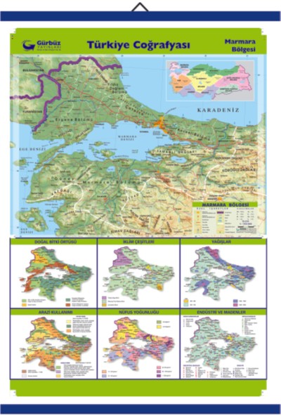 Edulab Marmara Bölgeler Haritası Edulab Marmara Bölgeler Haritası