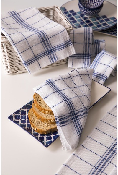 Retro Mutfak Bezi 40X40 Cm. 5 Adet Kurulama Bezi, Bardak ve Tabak Kurulama
