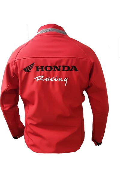 Anka Honda Softshell Ceket Mont Rüzgar ve Su Geçirmez Kırmızı