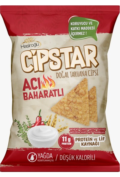 Haşiroğlu Doğal Tarhana Cipsi Acı Baharatlı ( 73 gr ) Cipstar