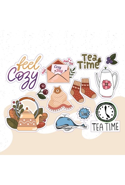Paytak Moda Yazılı Karışık Desenli Tasarımlı A5 Stickers Çıkartma PYTKSTK020 Paytak Moda Yazılı Karışık Desenli Tasarımlı A5 Stickers Çıkartma PYTKSTK020