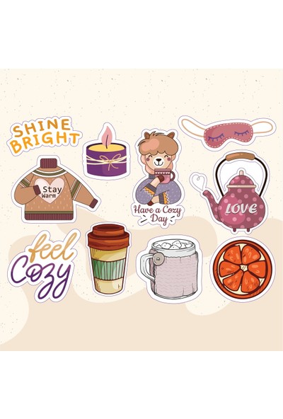 Paytak Moda Yazılı Karışık Desenli Tasarımlı A5 Stickers Çıkartma PYTKSTK018 Paytak Moda Yazılı Karışık Desenli Tasarımlı A5 Stickers Çıkartma PYTKSTK018