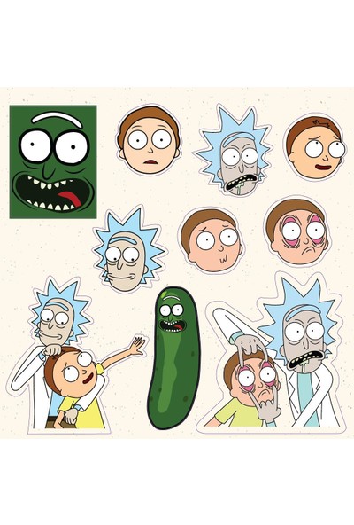 Paytak Moda Rick And Morty Karışık Tasarımlı A5 Stickers Çıkartma PYTKSTK031 Paytak Moda Rick And Morty Karışık Tasarımlı A5 Stickers Çıkartma PYTKSTK031