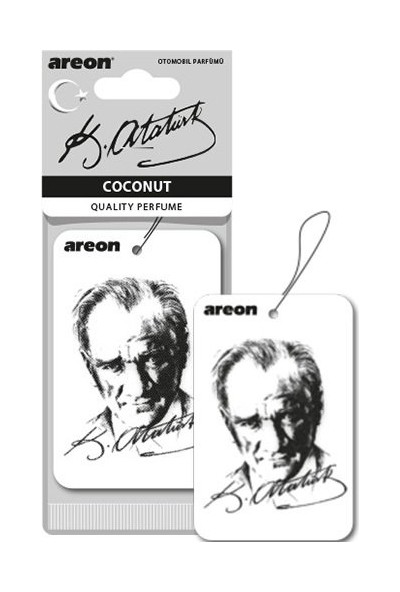 Areon Atatürk Coconut 'kaliteli Araç Kokusu' Areon Atatürk Coconut 'kaliteli Araç Kokusu'