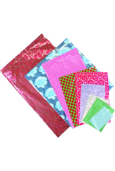 San Metalize Hediye Tabak Bantsız 50X70 cm 100 Adet