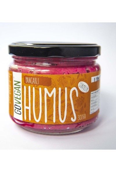 Go Vegan Pancarlı Humus