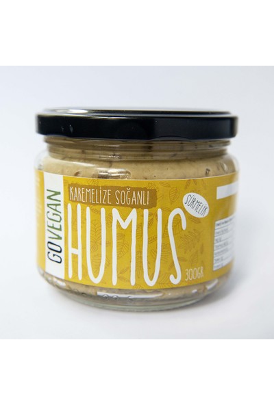 Go Vegan Karamelize Soğanlı Humus 300 gr Go Vegan Karamelize Soğanlı Humus 300 gr