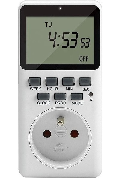 Timebest Zamanlama Soketi Elektronik Priz