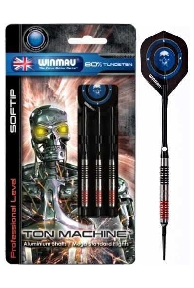 Winmau Ton Machine % 80 Tungten Plastik Uçlu 16 gr Dart Oku Winmau Ton Machine % 80 Tungten Plastik Uçlu 16 gr Dart Oku