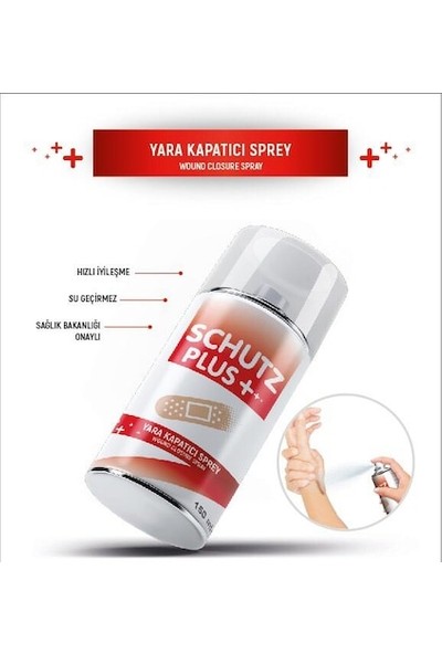 Schutz Plus Yara Kapatıcı Sprey