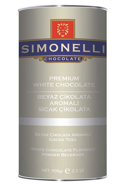 Simonelli Sıcak Çikolata Beyaz Çikolatalı - 900GR SIMONELLI Simonelli Sıcak Çikolata Beyaz Çikolatalı - 900GR SIMONELLI