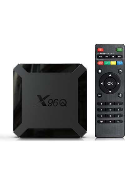 X96Q 10.0 Allwinner H313 Dört Çekirdekli 8gb Tv Kutusu ile Kumandası (Yurt Dışından)