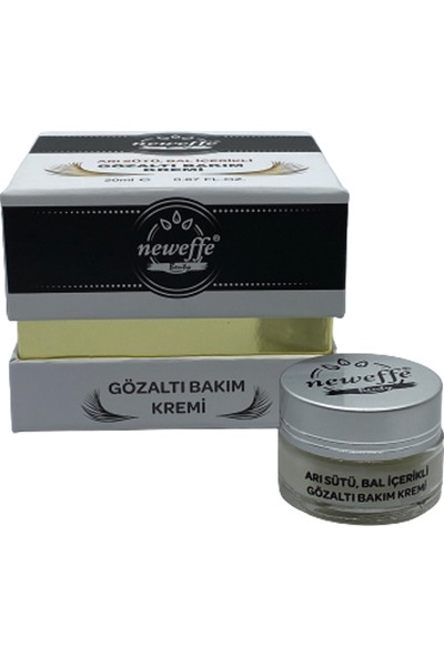 Neweffe Arı Sütü Bal Içerikli Gözaltı Bakım Kremi