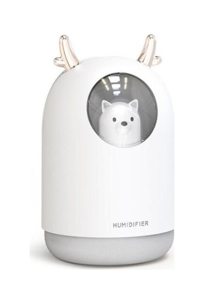 Yukka Beyaz 300ML Mini Ayı Hava Nemlendirici Difüzör Yukka Beyaz 300ML Mini Ayı Hava Nemlendirici Difüzör