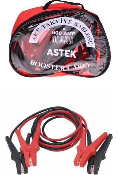 Astek Akü Takviye Kablosu 600 Amp Astek Akü Takviye Kablosu 600 Amp