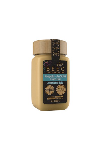 BEE'O Propolis + Arı Sütü + Ham Bal (Çocuk) 190g