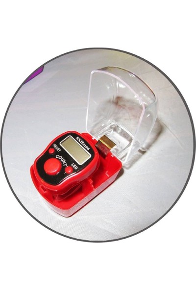 Sin@rasta Işıklı Yüzük Zikirmatik-Kırmızı