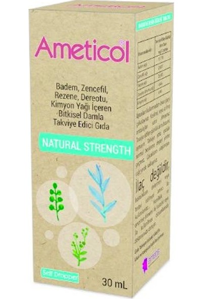 Ameticol Bitkisel Içerikli Damla 30 ml