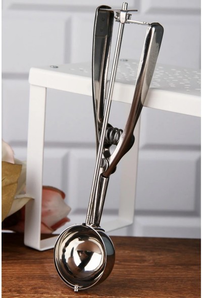 Bamovi Paslanmaz Çelik Dondurma Kaşığı Kaşığı Bamovi Paslanmaz Çelik Dondurma Kaşığı Kaşığı