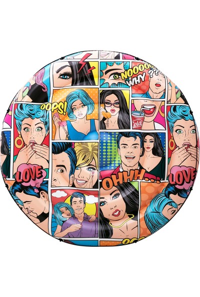 Bestway 43264 Çizgi Roman Ada Yatak 188 cm