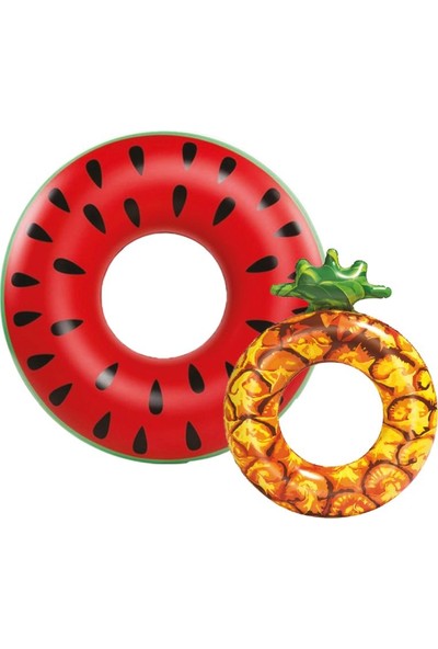 Bestway 36121 Karpuz - Ananas Simit 119/116 cm