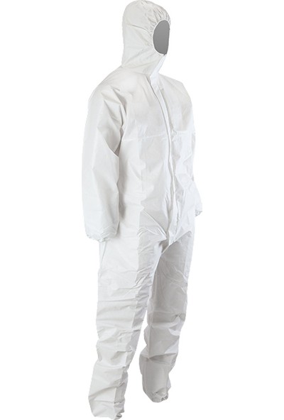 Trn Tek Kullanımlık Laminasyonlu İşçi Tulumu