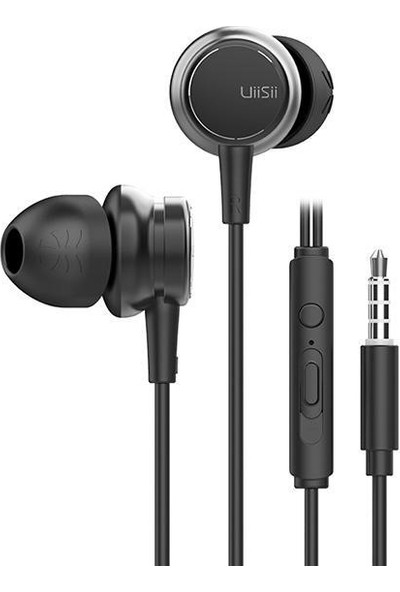 Uiisii Hm9 Mikrofonlu Kulakiçi Hi-Fi Kulaklık - Süper Bas - Stereo 3D Ses Uiisii Hm9 Mikrofonlu Kulakiçi Hi-Fi Kulaklık - Süper Bas - Stereo 3D Ses