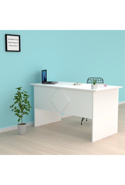 Kenzlife ofis masası masako 075x140x40 byz