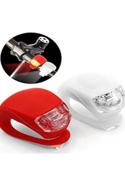 Wetto Bisiklet Ön Far 2 Li Silikonlu Pilleri Içinde Wetto Bisiklet Ön Far 2 Li Silikonlu Pilleri Içinde