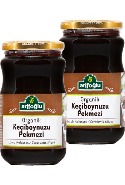 Arifoğlu Keçiboynuzu Harnup Pekmezi Soğuk Sıkım 500 gr + 500 gr 2'li Set