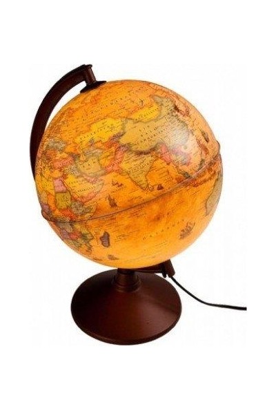Viva Artı Işıklı Antik Yer Küre 20 cm