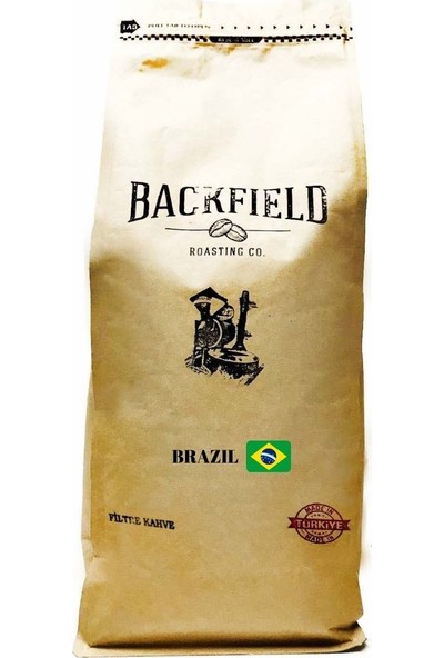 Backfield Roasting Co. Backfield Roasting Co . Brezilya Çekirdek Kahve 1 kg Backfield Roasting Co. Backfield Roasting Co . Brezilya Çekirdek Kahve 1 kg